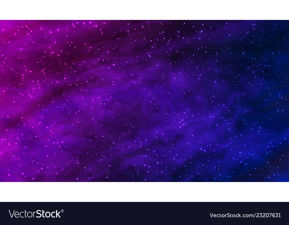 Bright starry background Royalty Free Vector Image