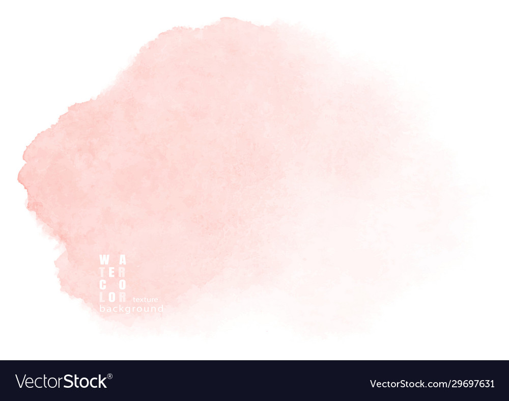 Light orange watercolor texture background Vector Image