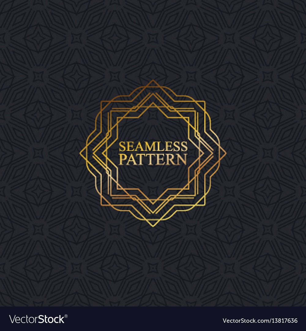 Seamless elegant pattern Royalty Free Vector Image