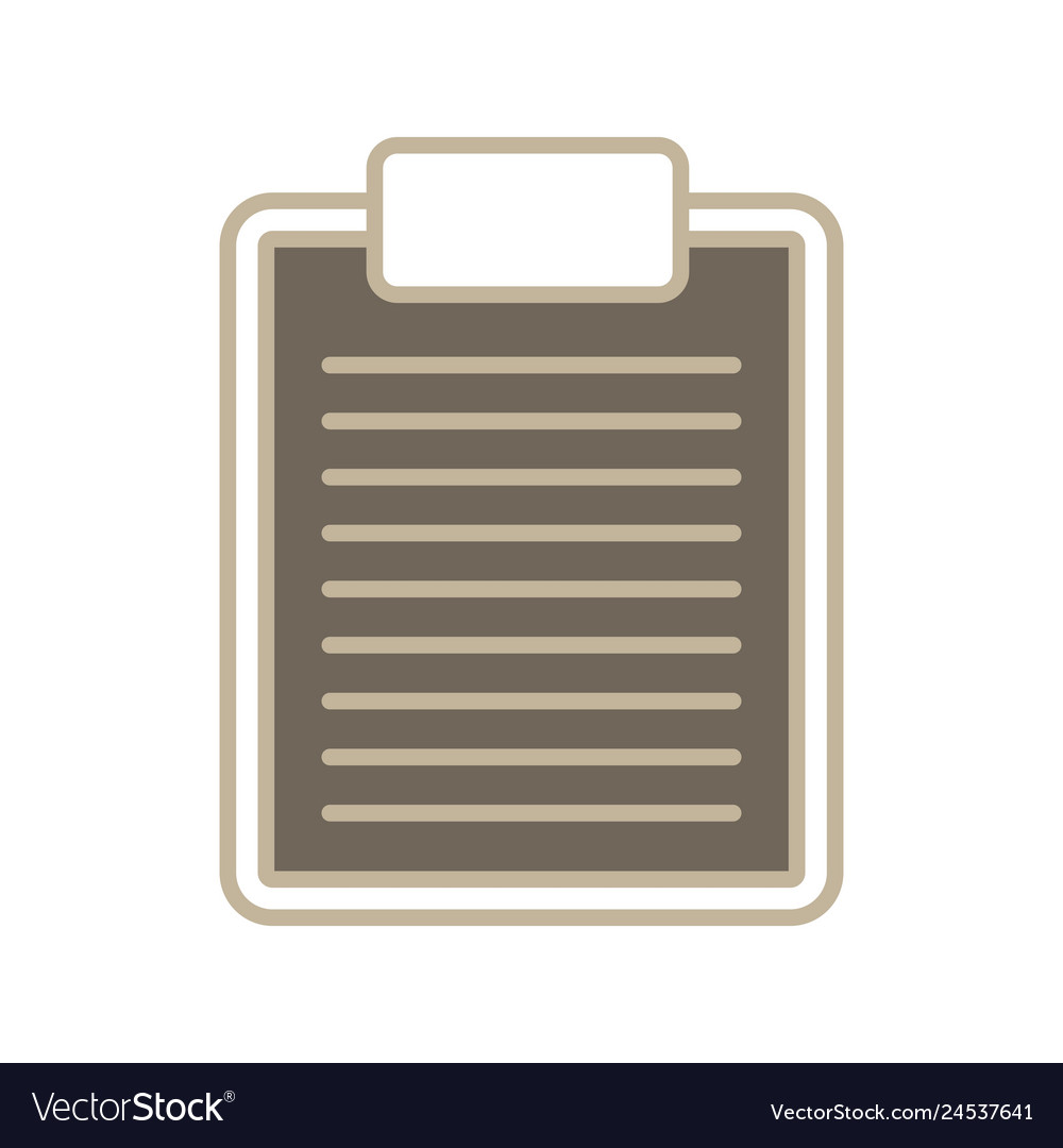 Clip board icon Royalty Free Vector Image - VectorStock Clip board icon Royalty Free Vector Image - VectorStock