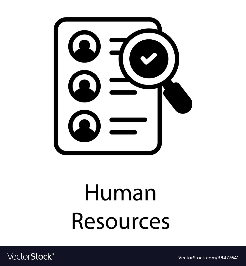 Human resources Royalty Free Vector Image - VectorStock
