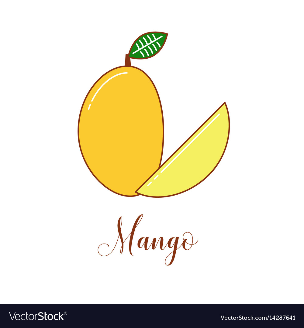 Mango Royalty Free Vector Image - VectorStock