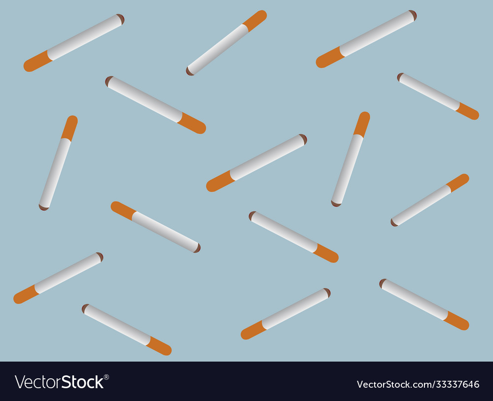 Cigarettes background Royalty Free Vector Image