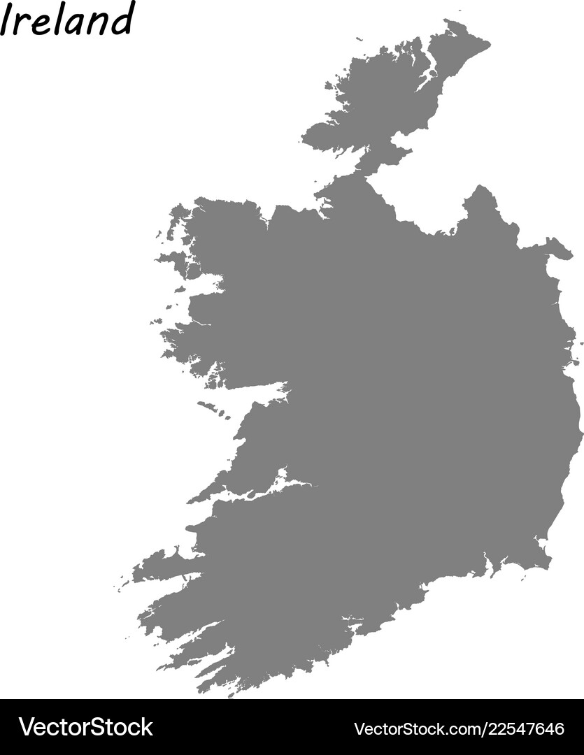 High quality map Royalty Free Vector Image - VectorStock