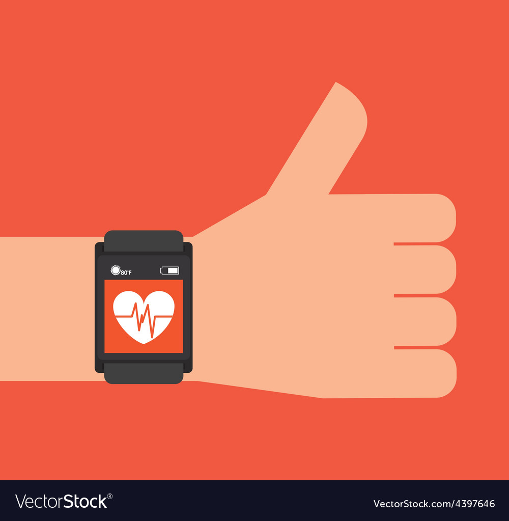 Wearable technology Royalty Free Vector Image - VectorStock