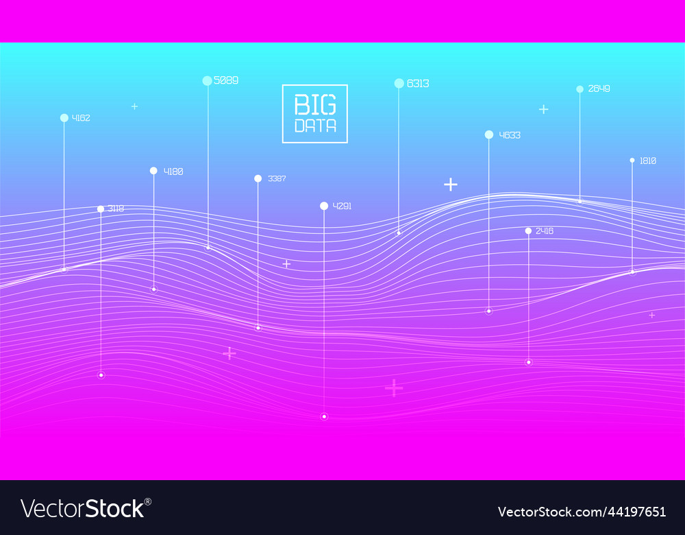 Abstract Infographics Visualization Royalty Free Vector