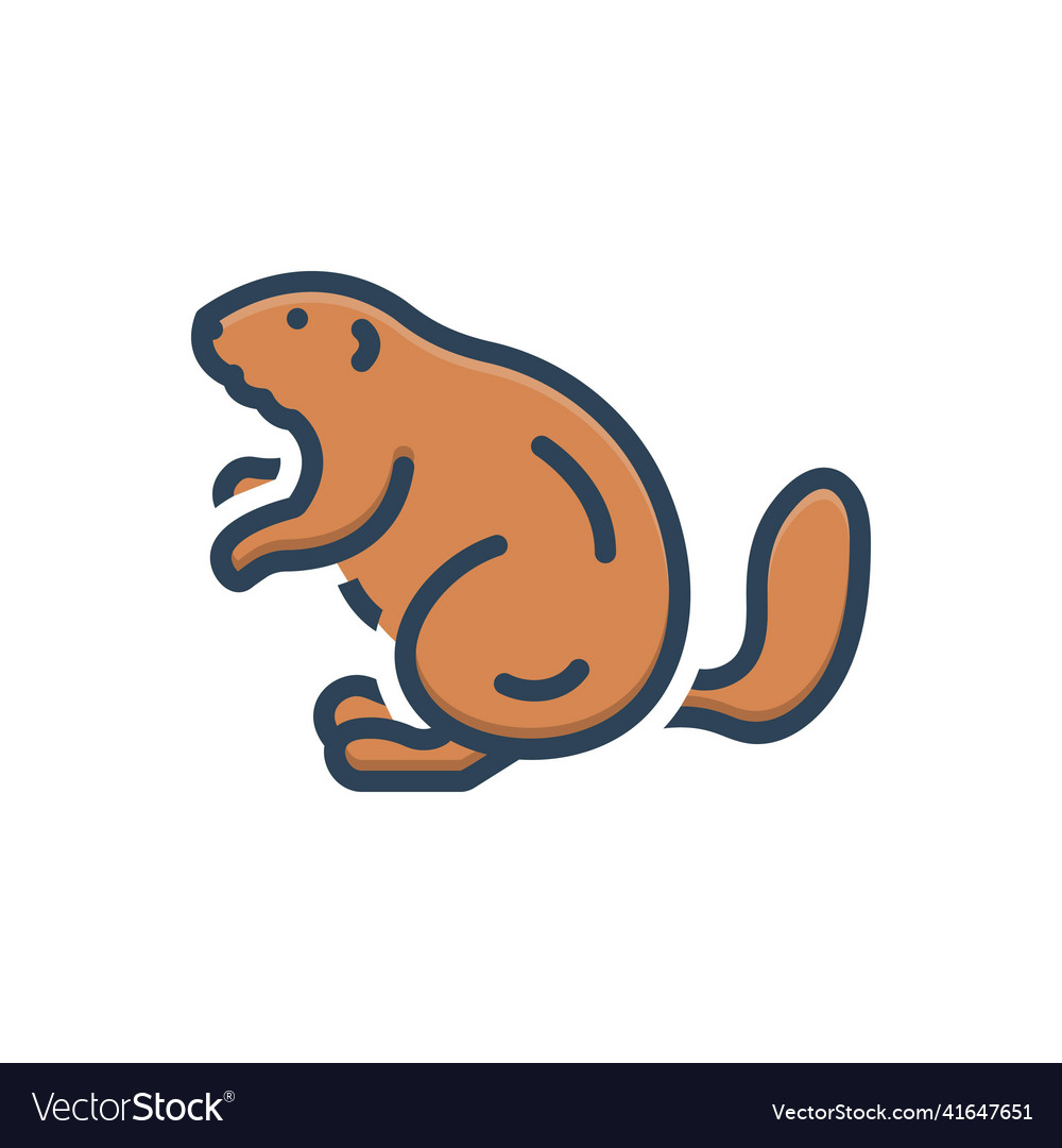 Beaver Royalty Free Vector Image - VectorStock