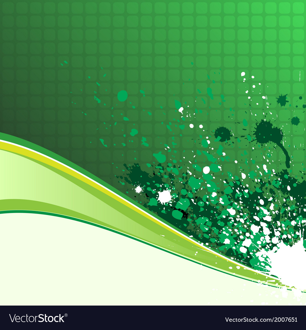 Green background Royalty Free Vector Image - VectorStock