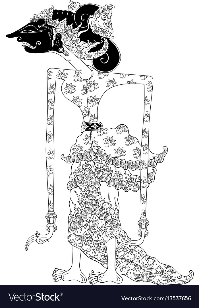 Dewi sumitra Royalty Free Vector Image - VectorStock