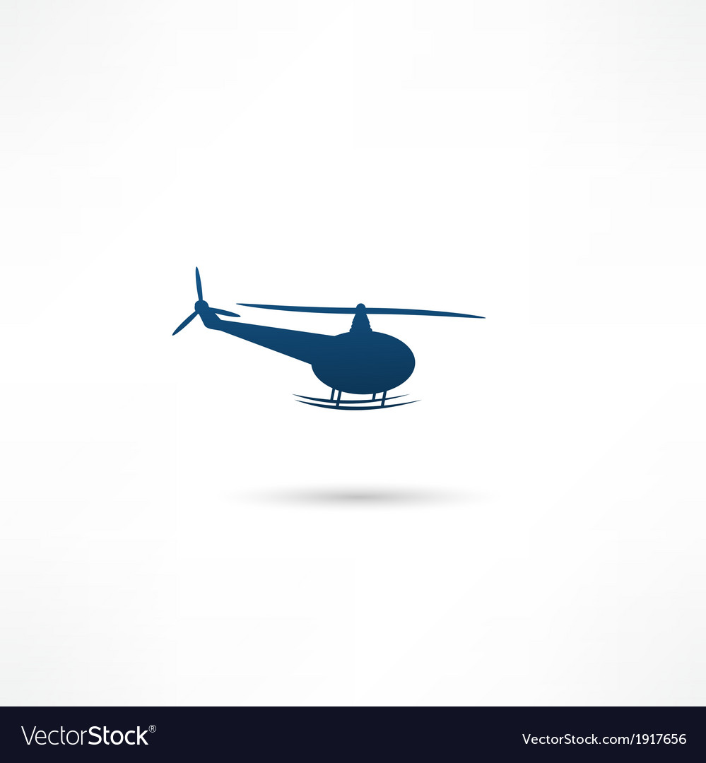 Helicopter Royalty Free Vector Image - VectorStock