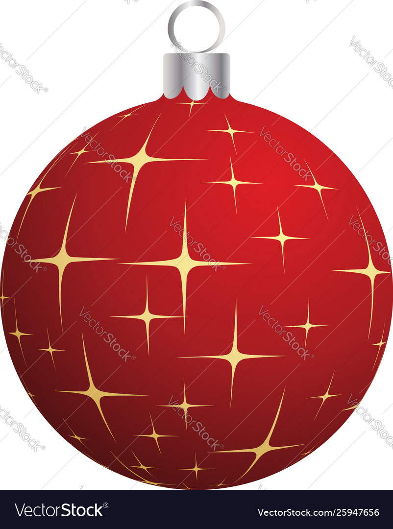 Year ball Royalty Free Vector Image - VectorStock