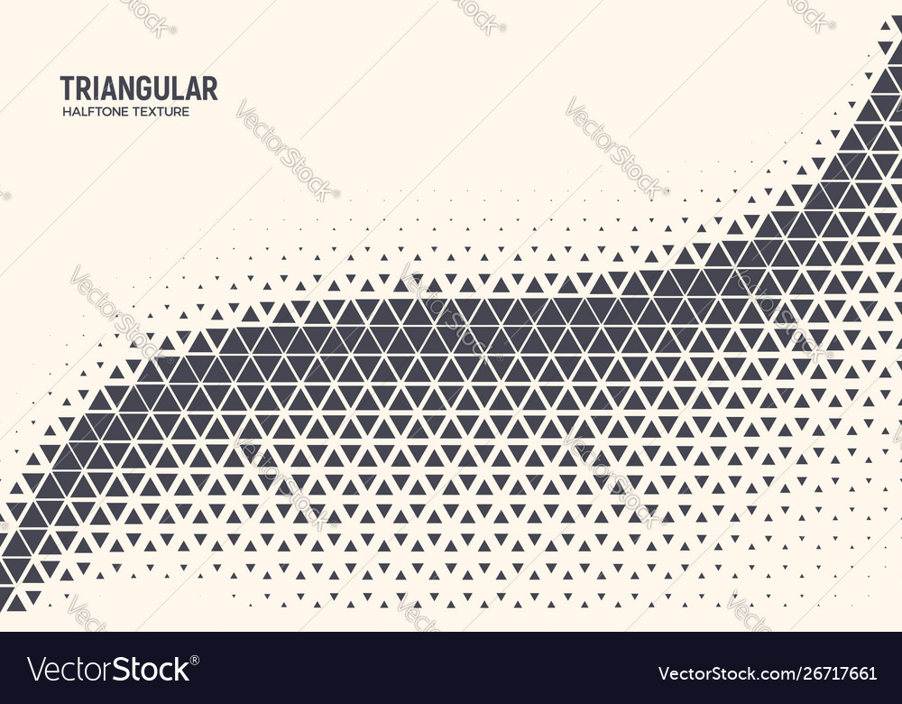 Triangle abstract technology background Royalty Free Vector