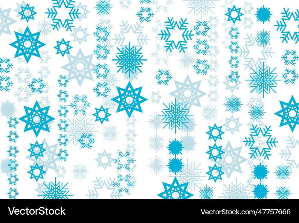 Blue line of snow background Royalty Free Vector Image