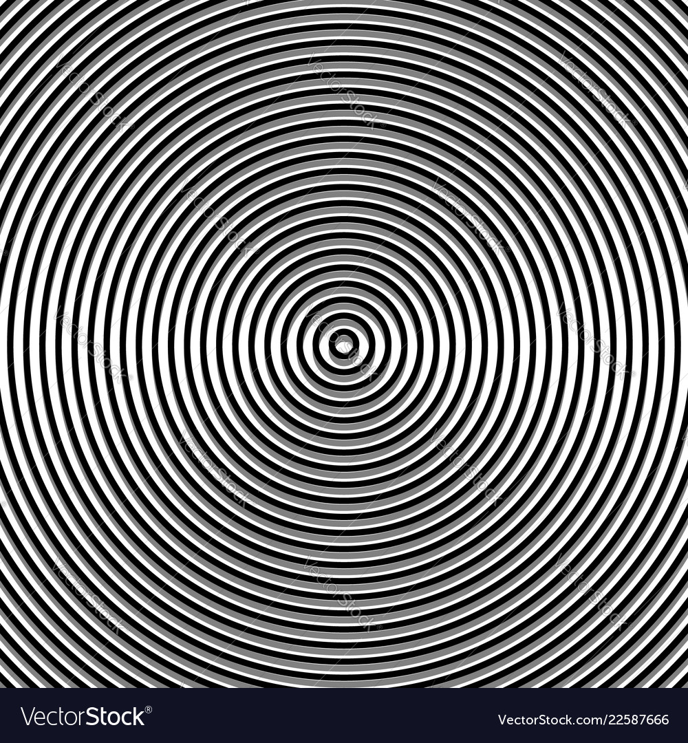 Circular ripple pattern concentric circles rings Vector Image Circular ripple pattern concentric circles rings Vector Image