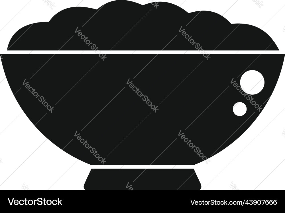 Masher potato icon simple mash food Royalty Free Vector