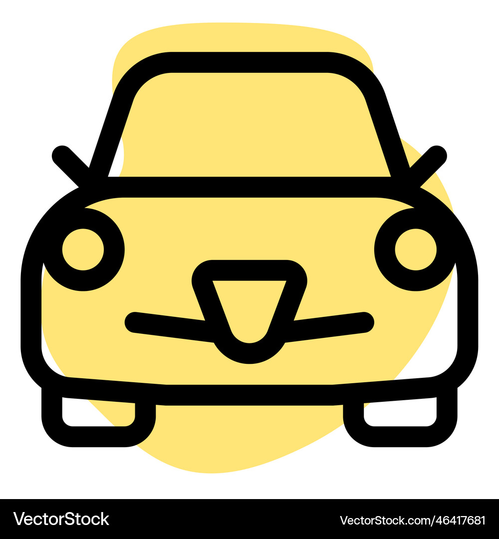 Mid engine sports-style racing car Royalty Free Vector Image