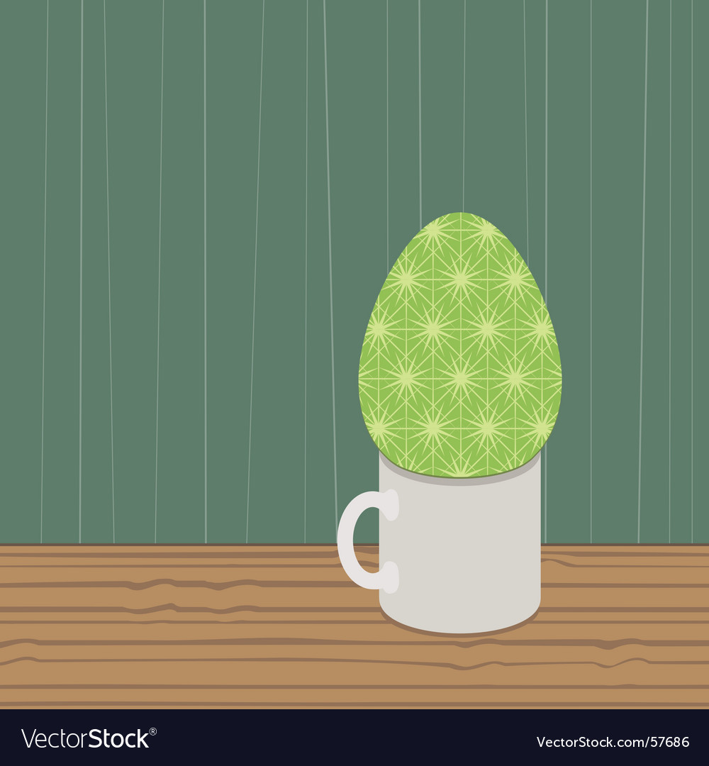 Easter egg Royalty Free Vector Image - VectorStock