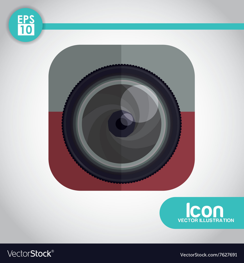Camera icon design Royalty Free Vector Image - VectorStock