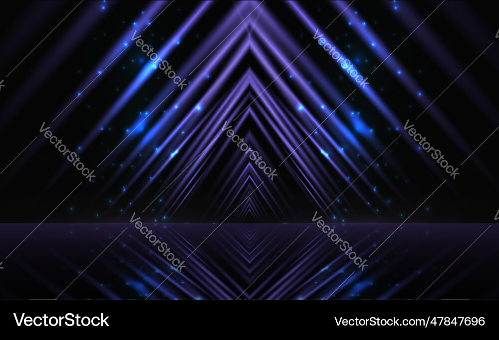 Award ceremony background with blue and violet Vector Image