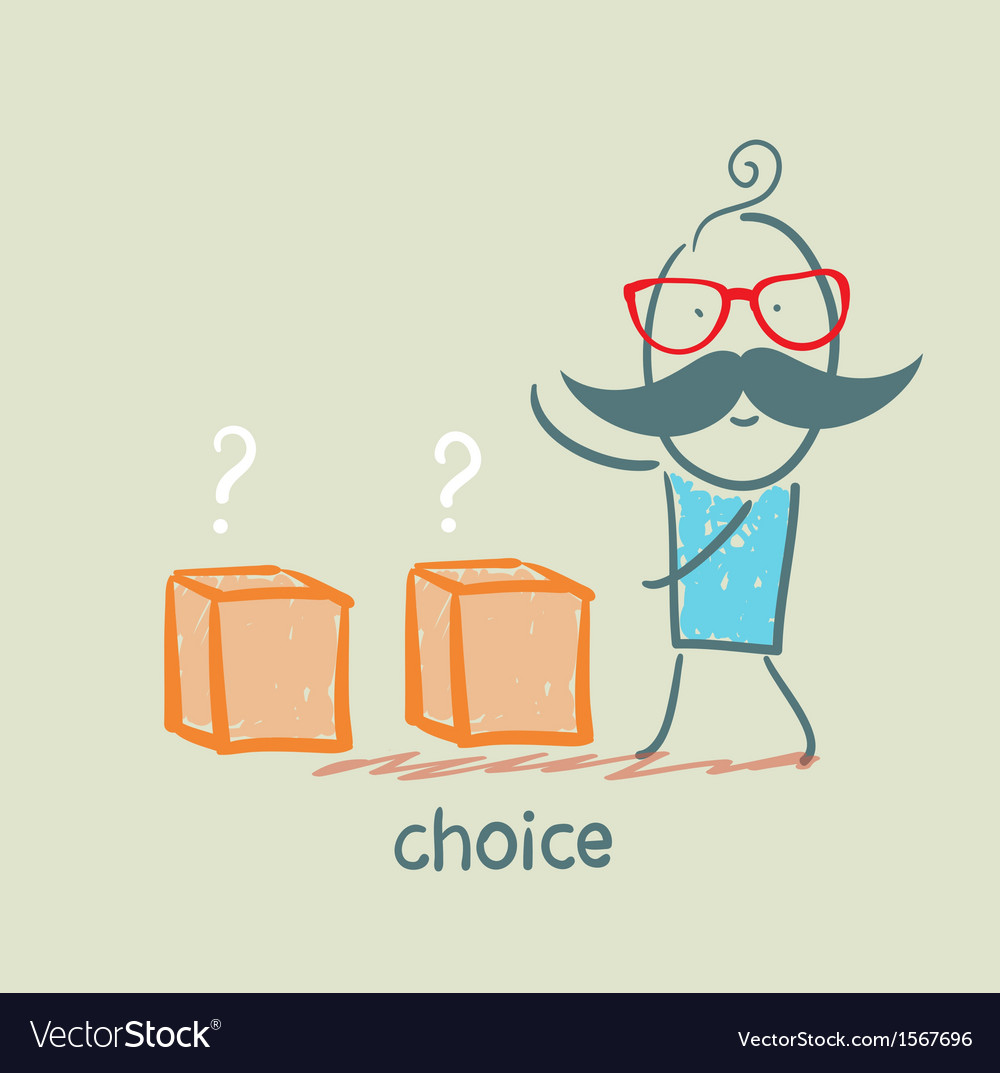 Choice Royalty Free Vector Image - VectorStock