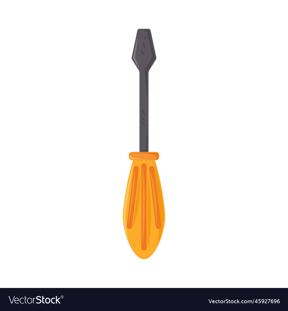 Screwdriver tool icon Royalty Free Vector Image