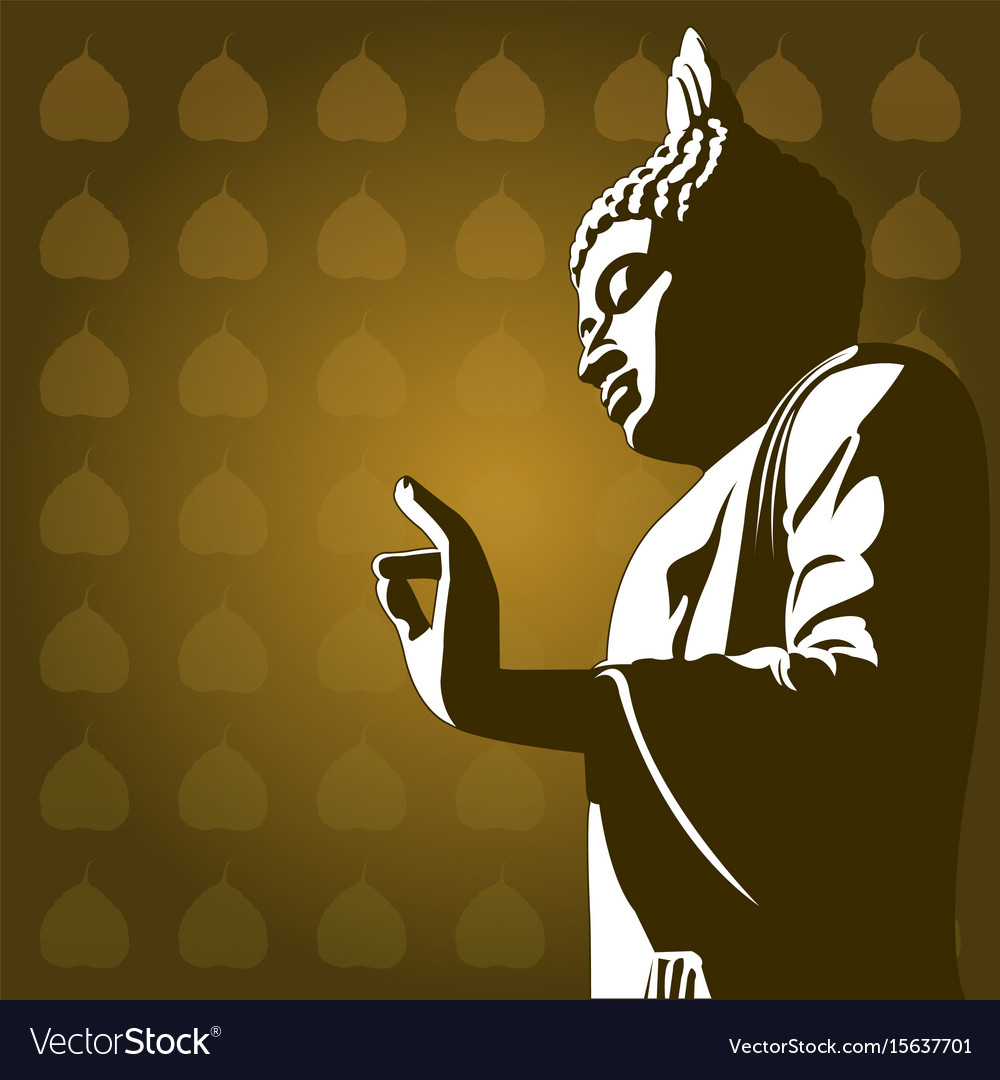 Buddhist background Royalty Free Vector Image - VectorStock