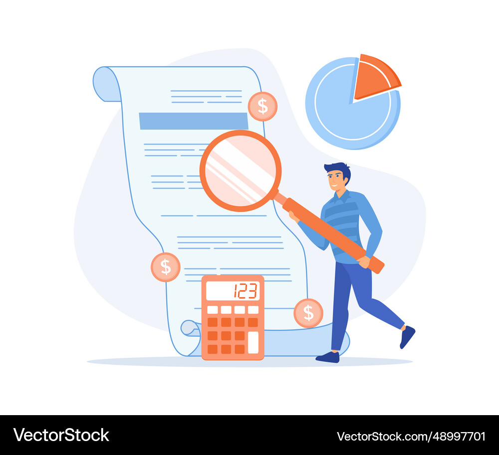 Concept of accounting and auditing service – Royalty-Free Vector ...