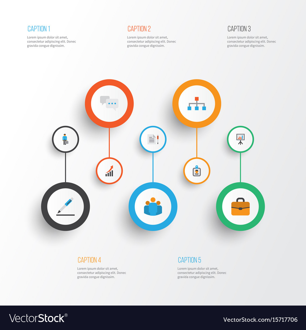 Trade flat icons set collection of chatting Vector Image Trade flat icons set collection of chatting Vector Image