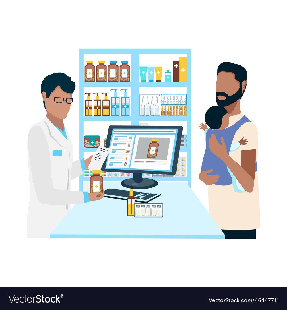 Pharmacy Royalty Free Vector Image - VectorStock