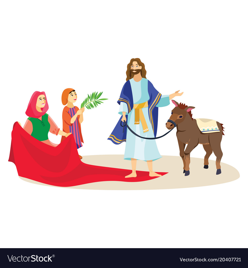 Holy week good friday crucifixion of jesus and Vector Image