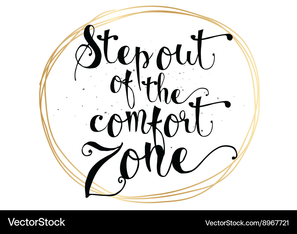 Inspirational inscription greeting card Royalty Free Vector