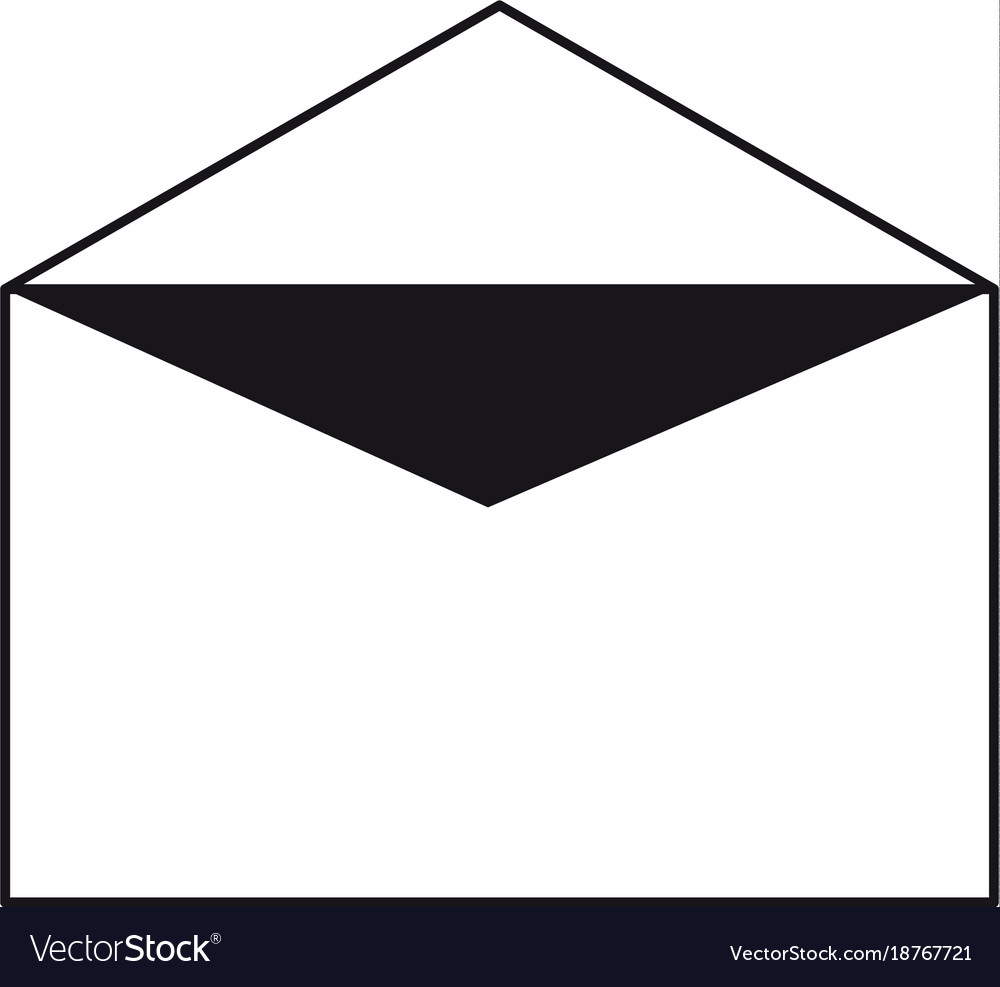 Open envelope icon Royalty Free Vector Image - VectorStock