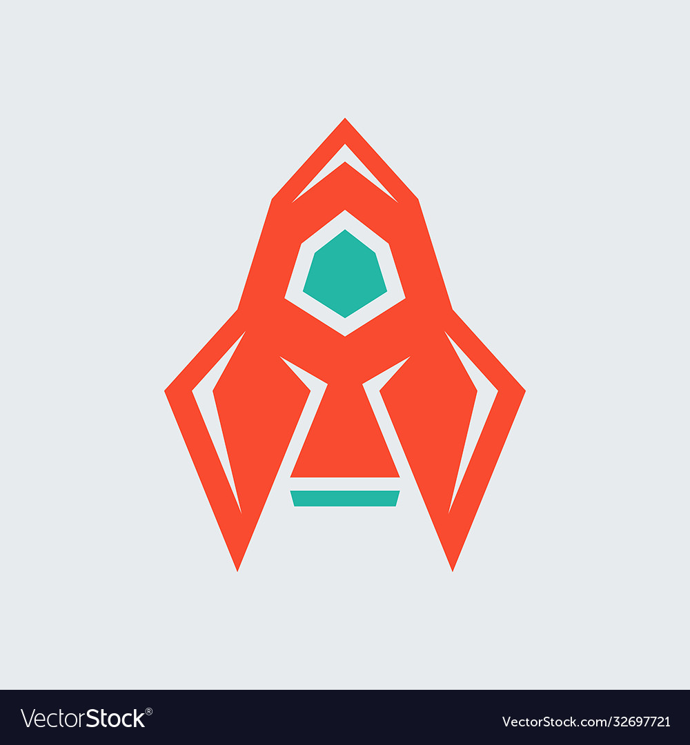 Rocket logo Royalty Free Vector Image - VectorStock