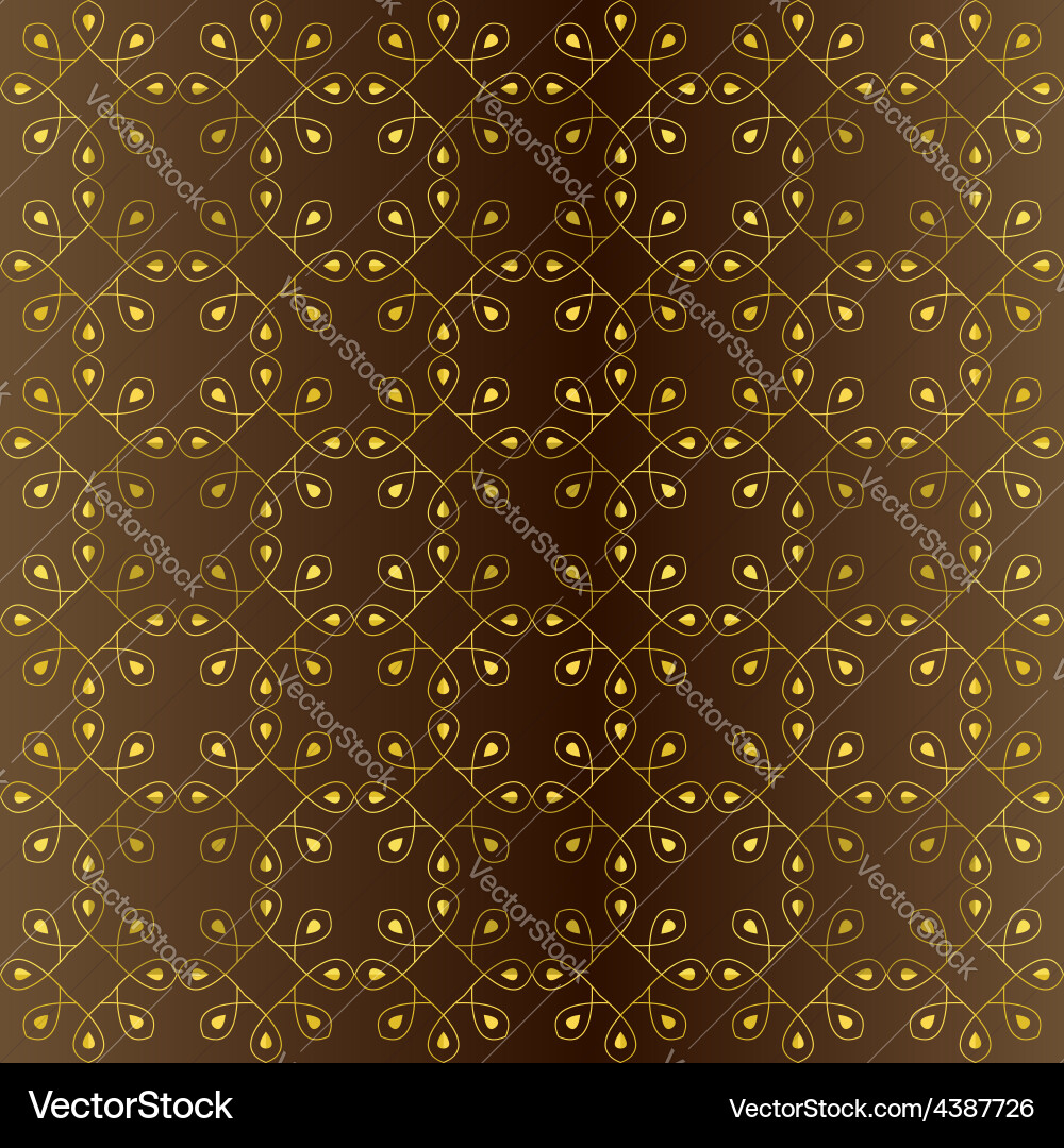 Seamless geometric pattern with shades of brown Vector Image