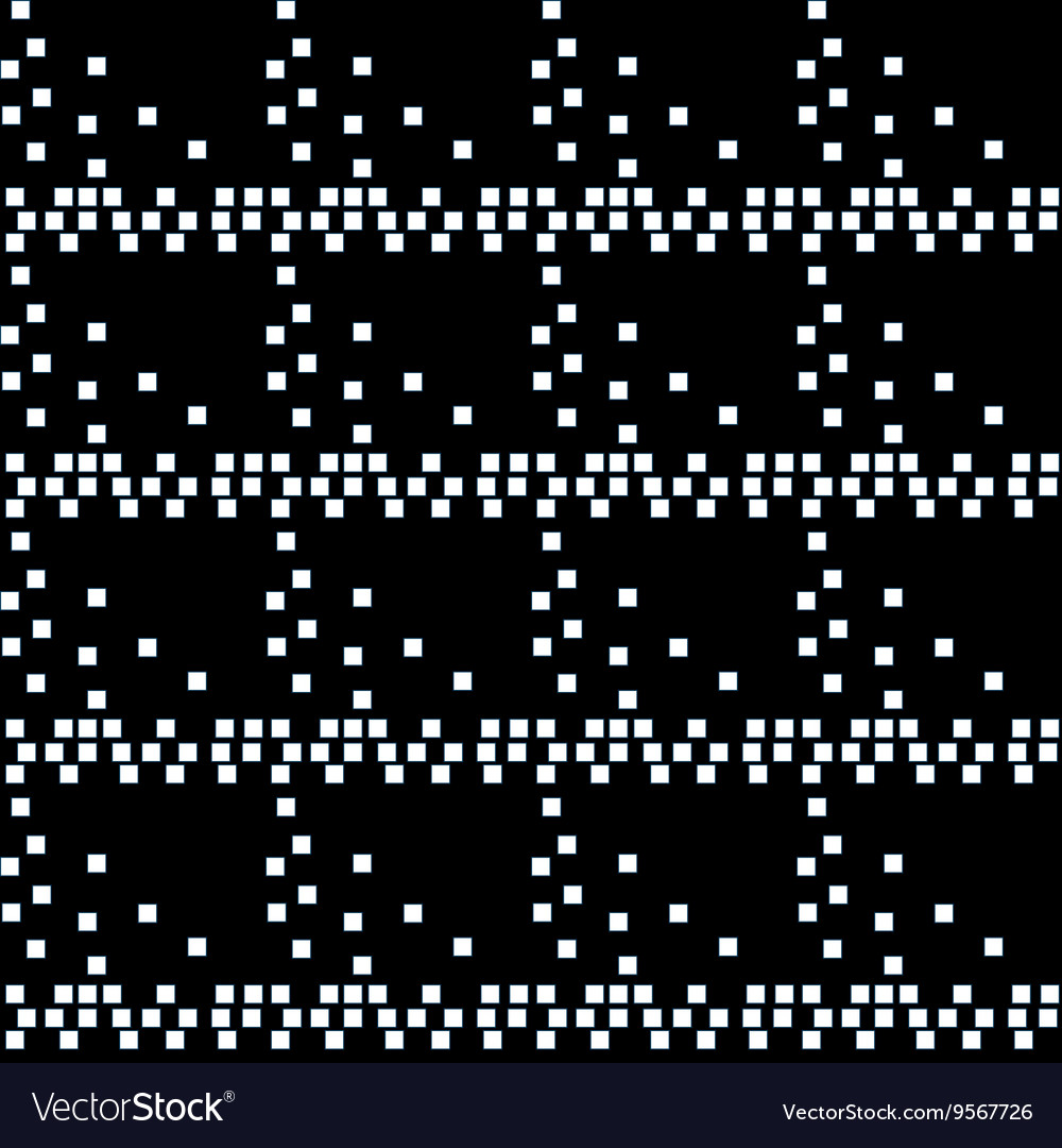 Square white seamless pattern Royalty Free Vector Image