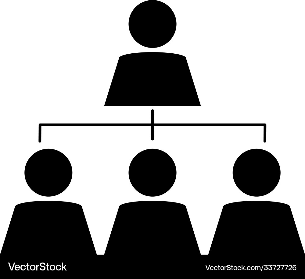 Together business people workgroup pictograph Vector Image