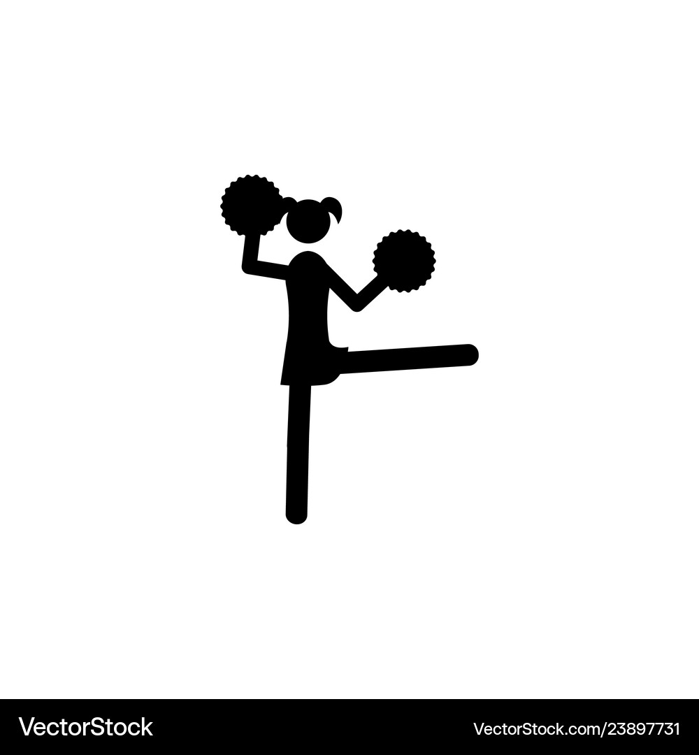 American football support group iconelement Vector Image