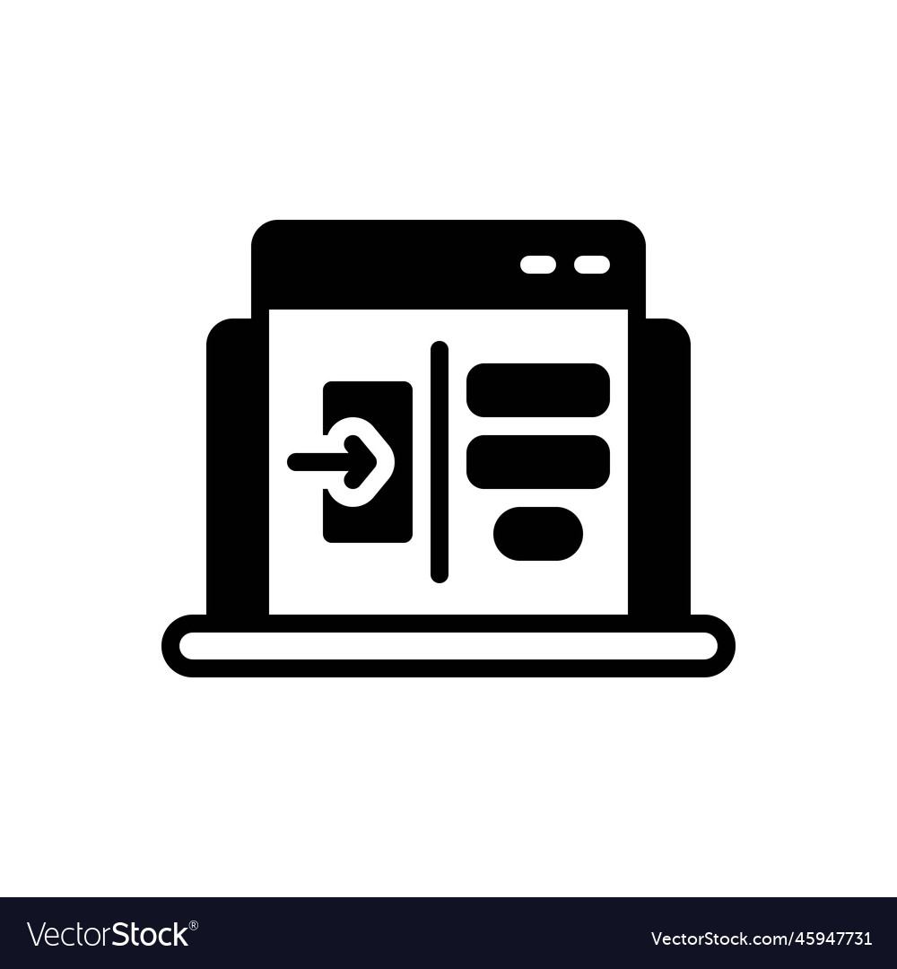 Login Royalty Free Vector Image - VectorStock