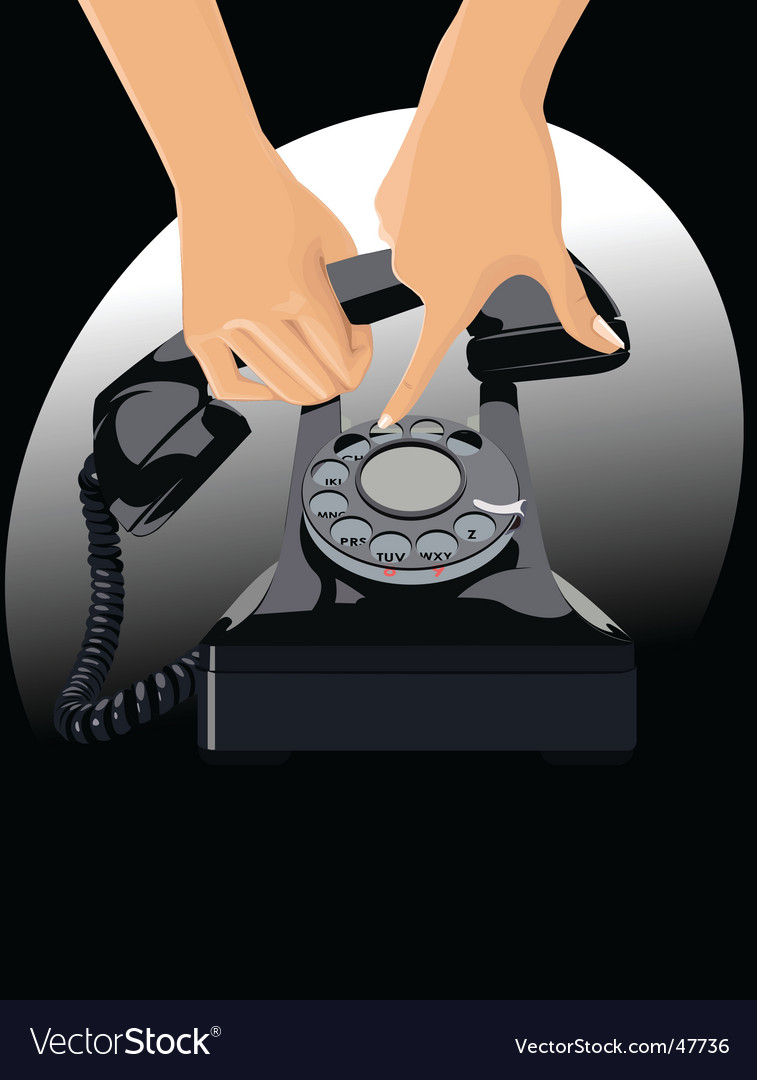 Call Royalty Free Vector Image - VectorStock