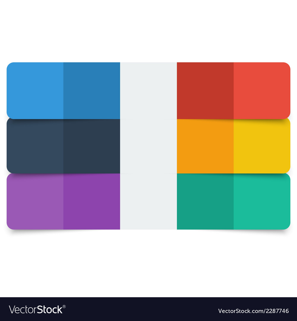 Flat design concept design Royalty Free Vector Image