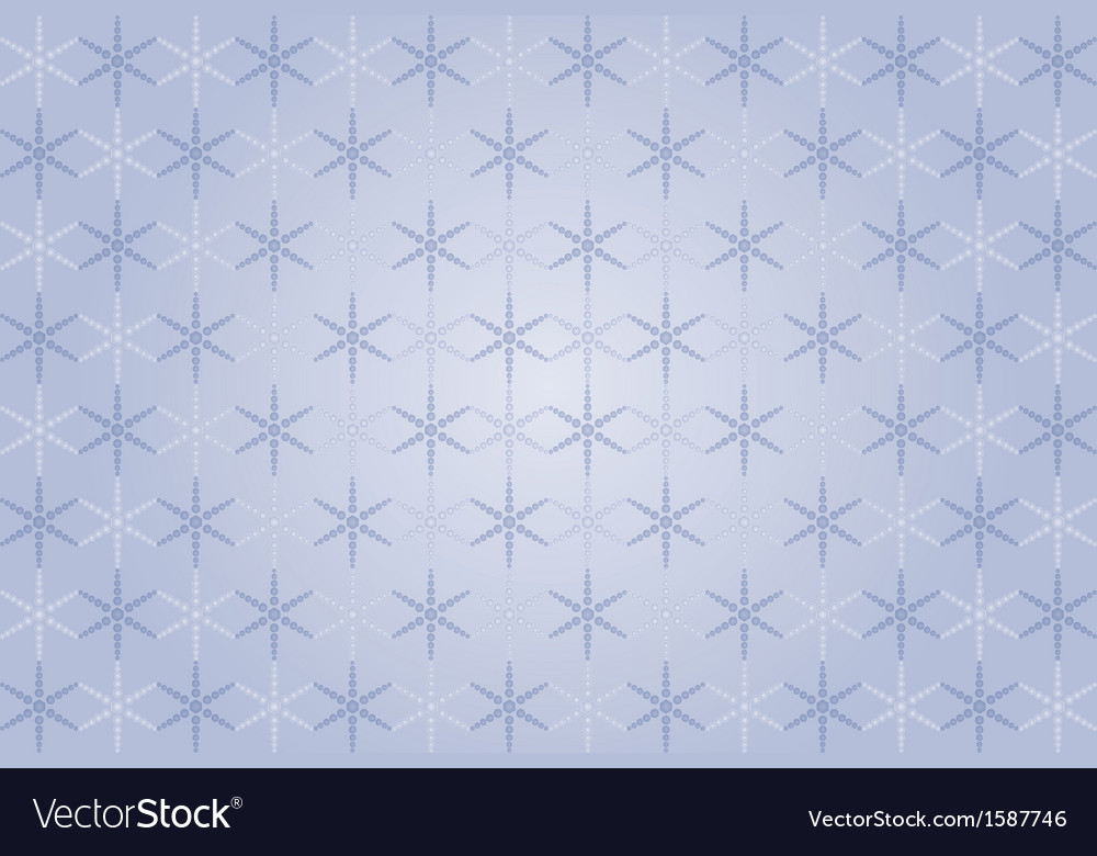 Seamless snowflakes pattern Royalty Free Vector Image