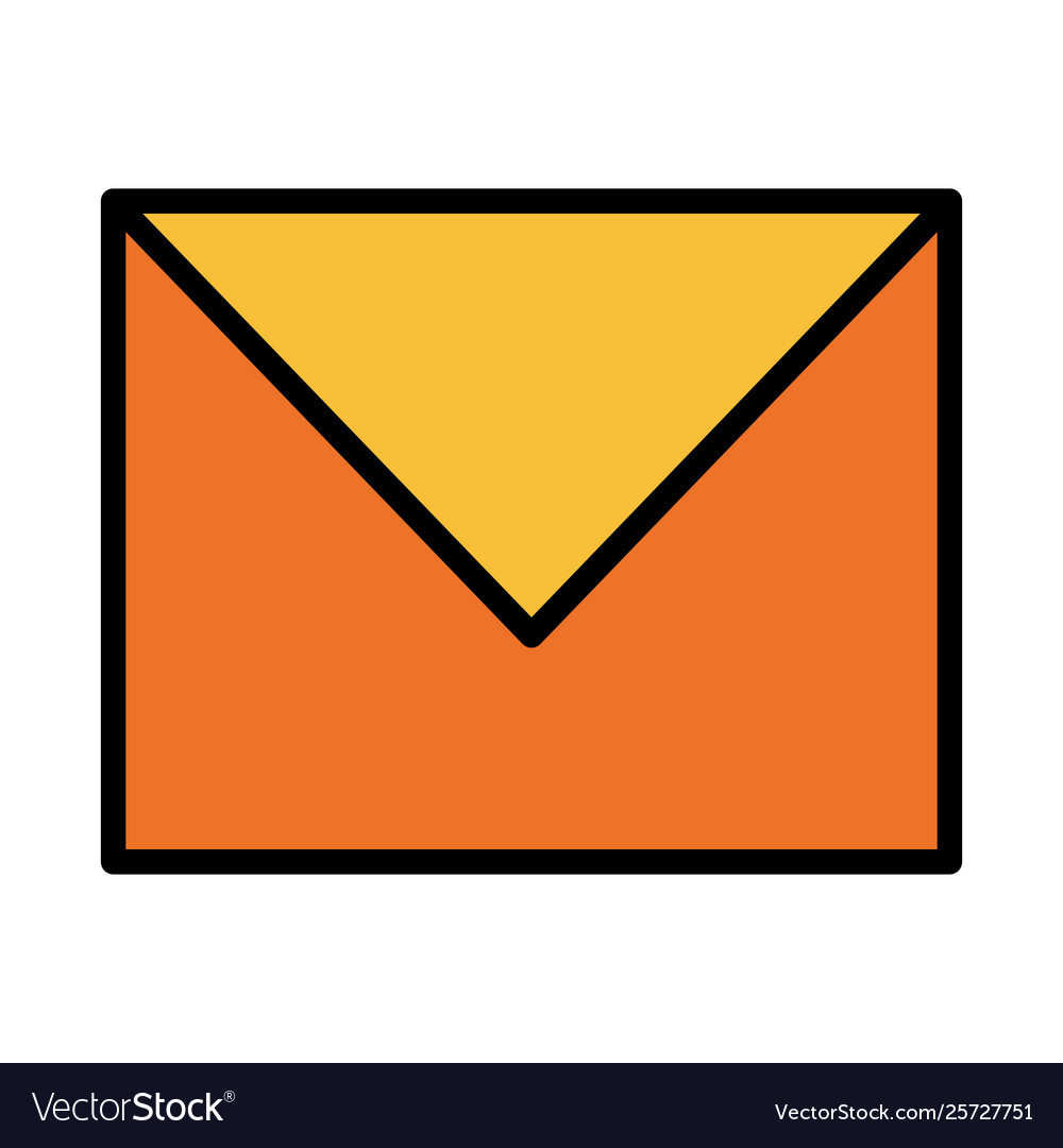 Email envelope message Royalty Free Vector Image
