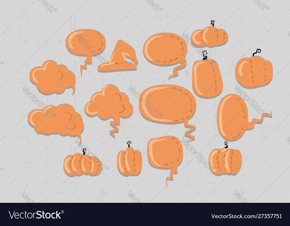 Happy halloween comic speech bubble for text Vector Image