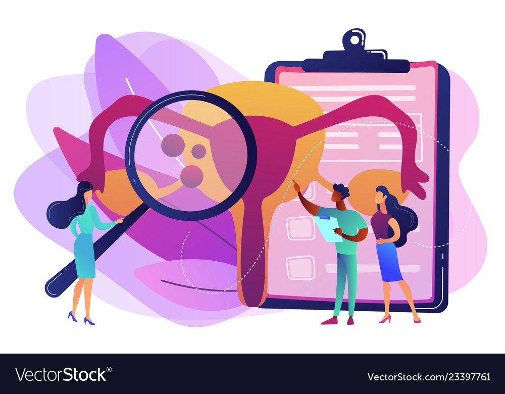 Endometriosis concept Royalty Free Vector Image