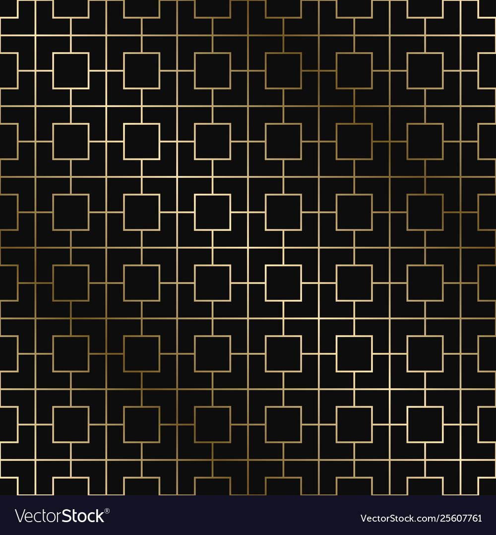 Geometric decorative pattern - seamless Royalty Free Vector