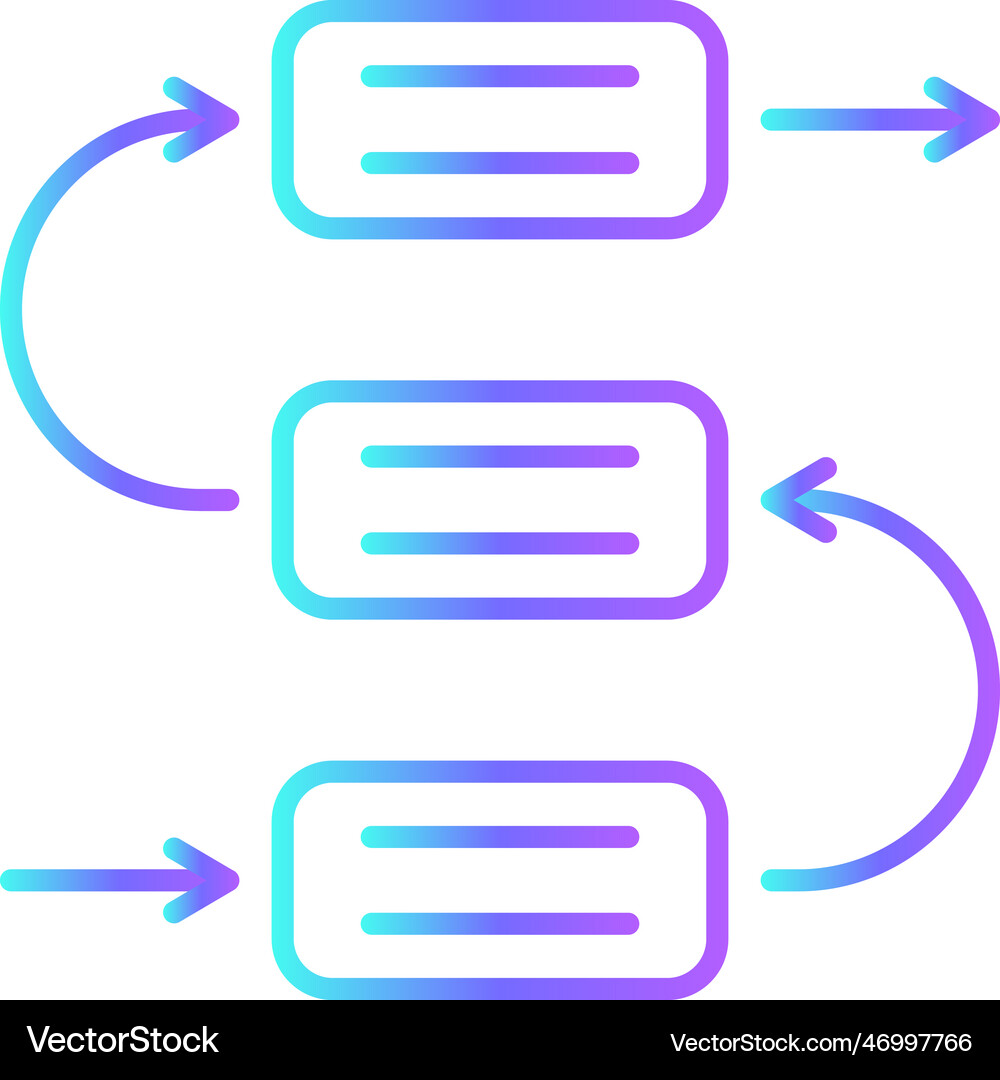 Planning business and office icon with blue Vector Image