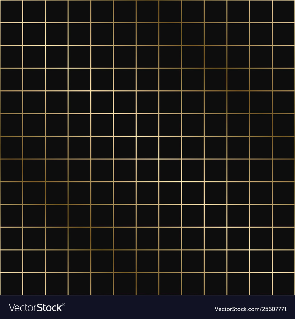 Geometric grid pattern - seamless luxury Vector Image