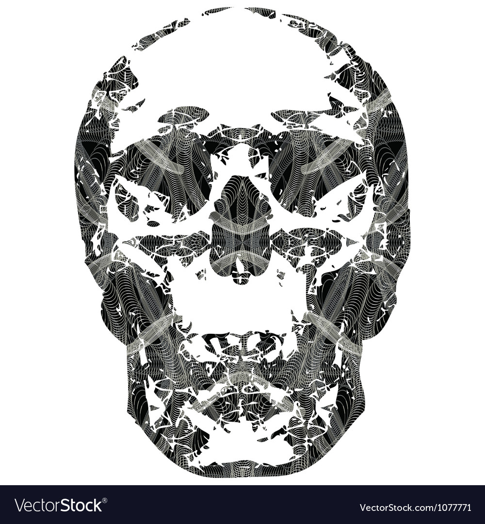 Skull Royalty Free Vector Image - VectorStock