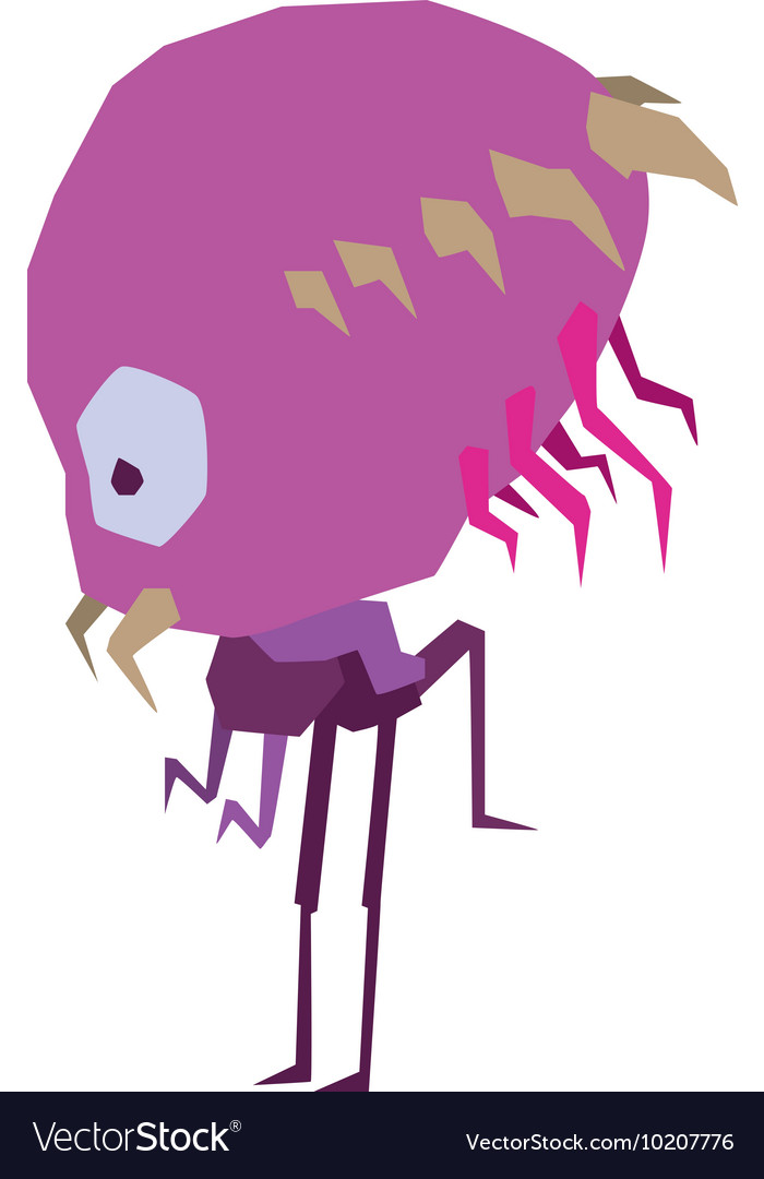 Alien monster Royalty Free Vector Image - VectorStock