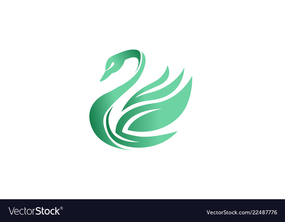 Creative abstract red robot logo Royalty Free Vector Image